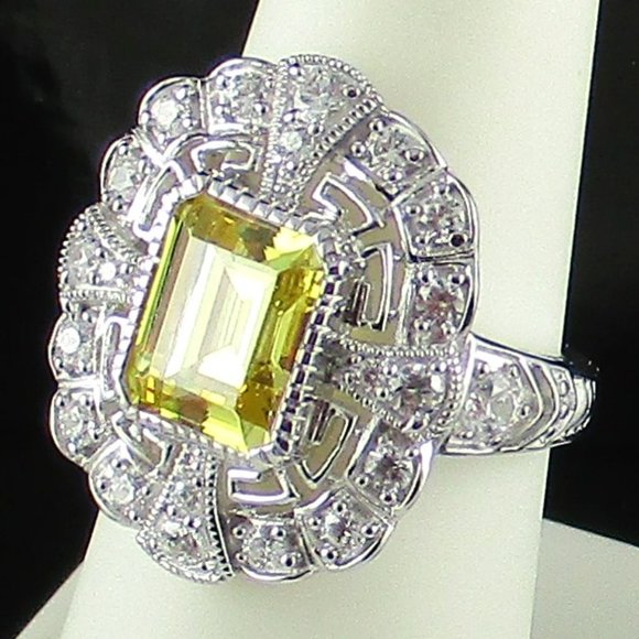 Xavier | Jewelry | Xavier 48ct Canary Yellow Absolute Ring | Poshmark
